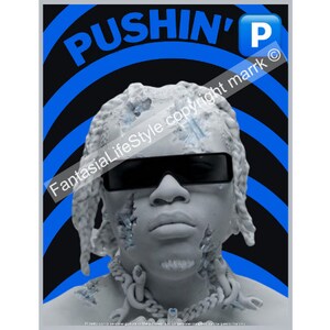 Pushin P Poster| Gunna| Pushin P| Hip Hop Poster| Digital Download| - Etsy