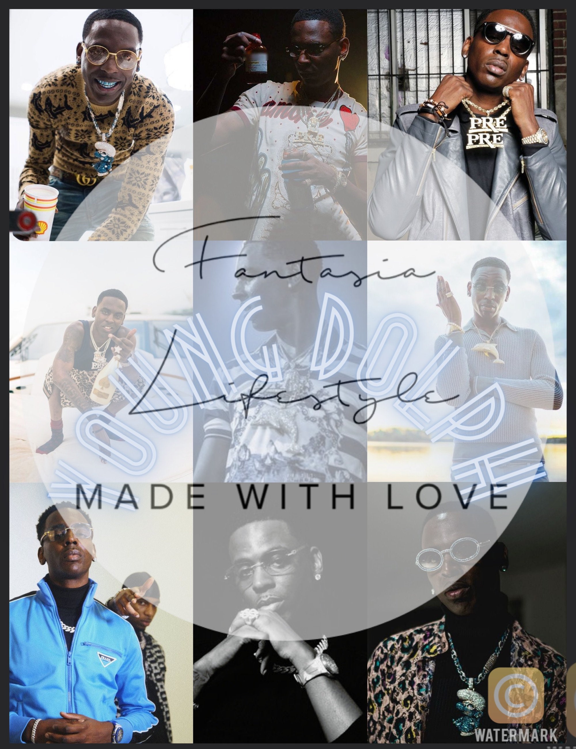 Young Dolph Collage Poster: Hip Hop Art (digital Download) - Etsy