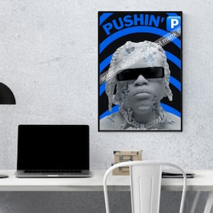 Pushin P Poster| Gunna| Pushin P| Hip Hop Poster| Digital Download| - Etsy