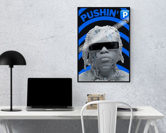 Pushin P Poster| Gunna| Pushin P| Hip Hop Poster| Digital Download| - Etsy