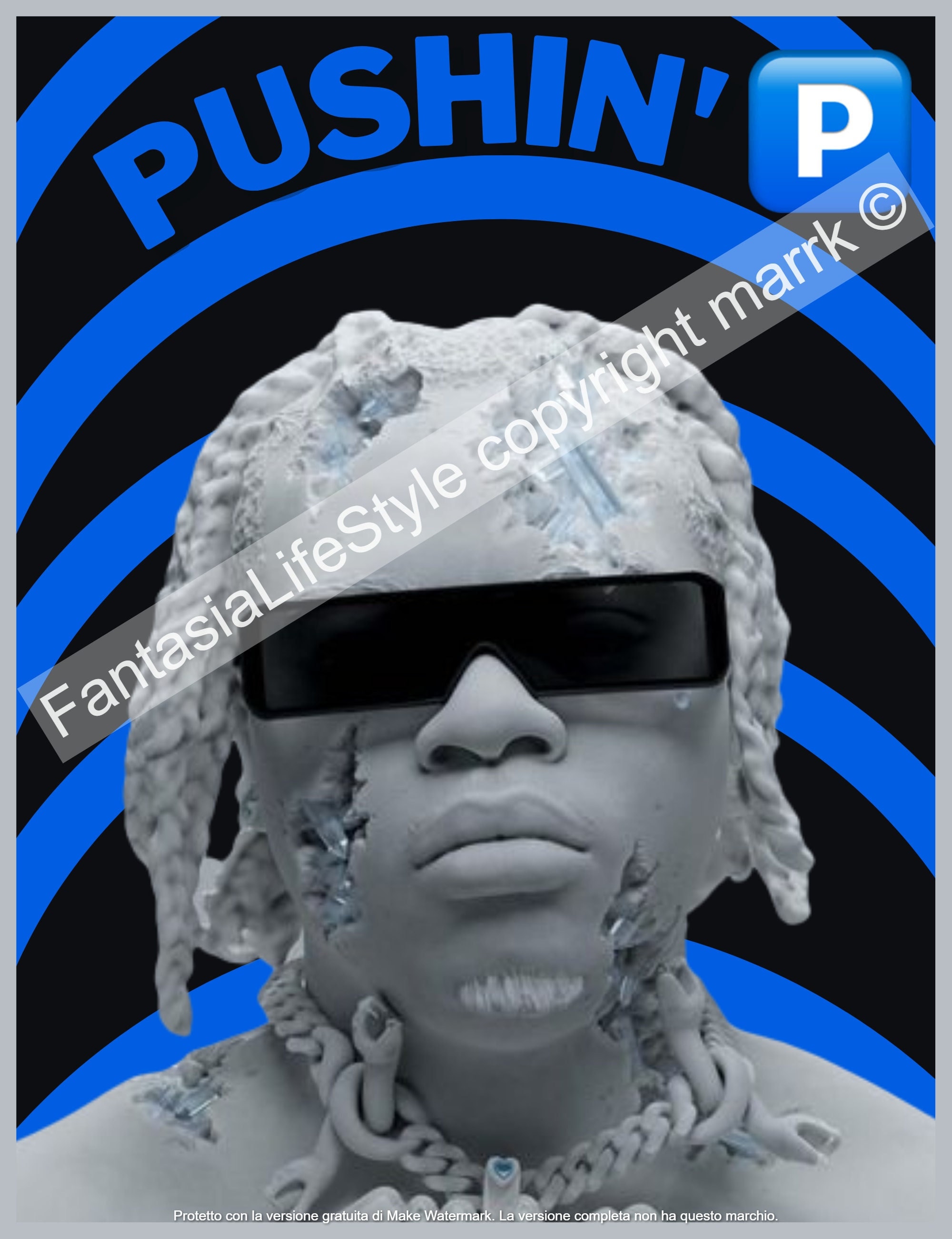 Pushin P Poster| Gunna| Pushin P| Hip Hop Poster| Digital Download| - Etsy