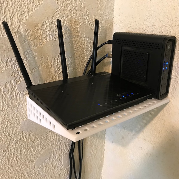 Router Wall Mount Shelf - Etsy