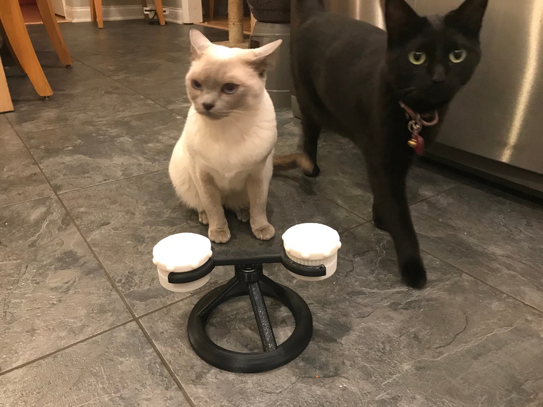 3D Printed Cat Fidget Spinner / Cat Toy / Cat Feeder / Mother's Day ...