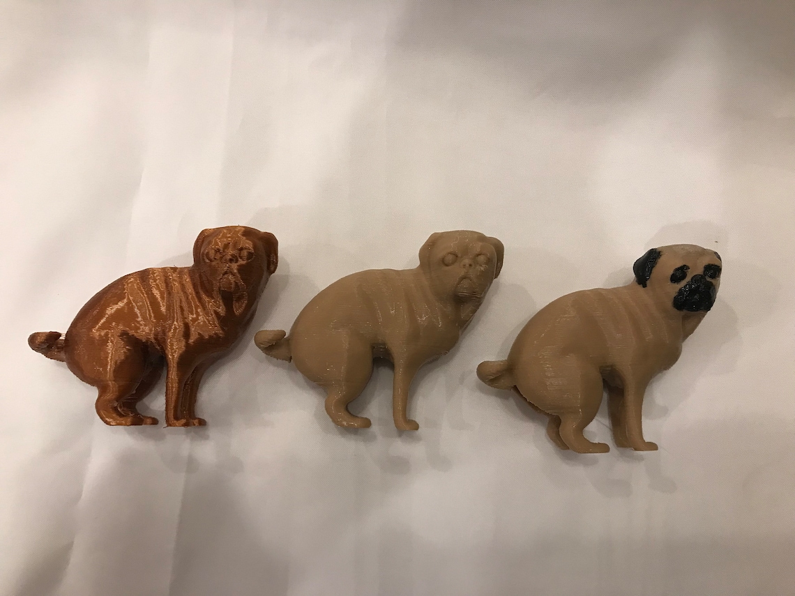 The Pooping Pug Toothpaste Topper / Original Dog Pooping - Etsy