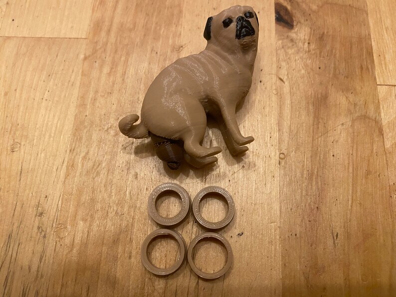 The Pooping Pug Toothpaste Topper / Original Dog Pooping Toothpaste ...