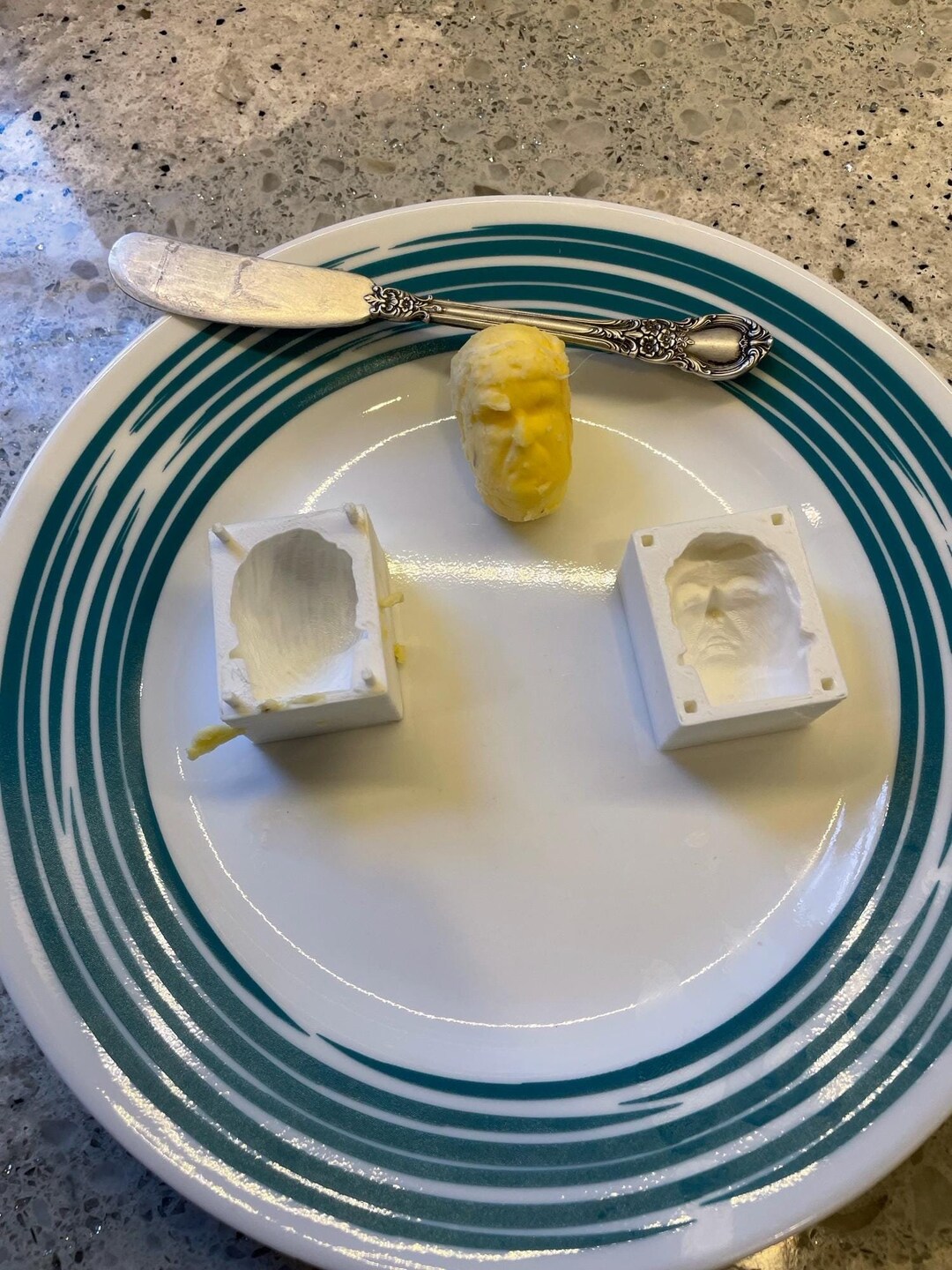 Donald Trump Butter Mold - 2 Piece - 3D Printed - Gift for Thanksgiving ...