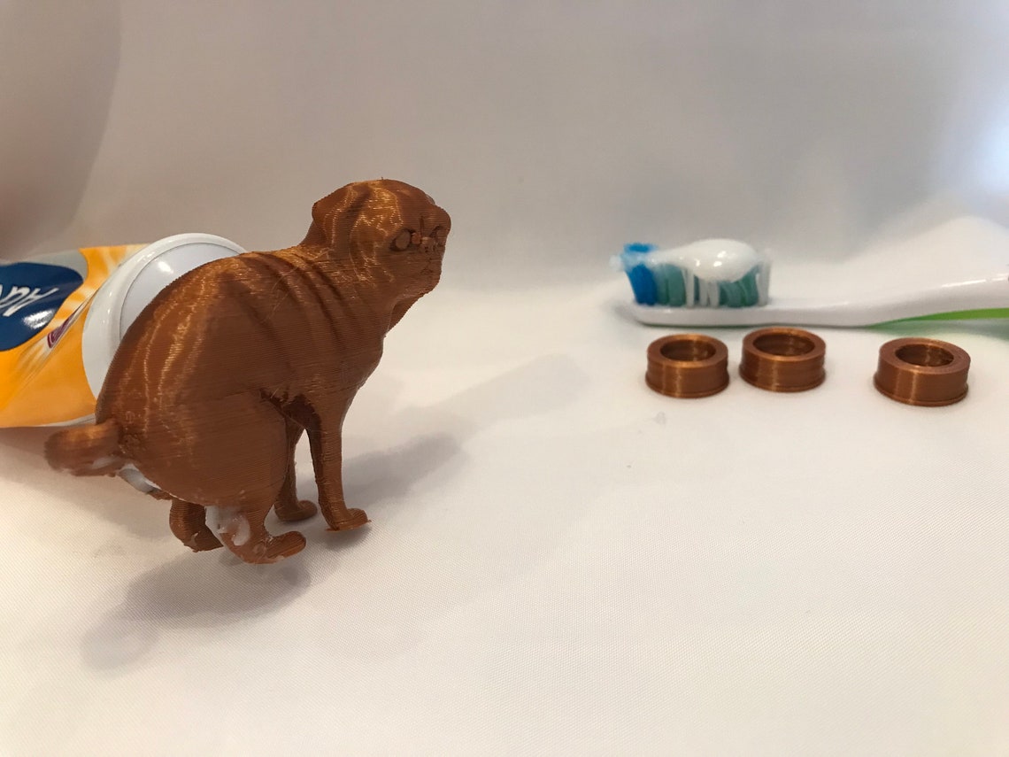 The Pooping Pug Toothpaste Topper / Original Dog Pooping - Etsy