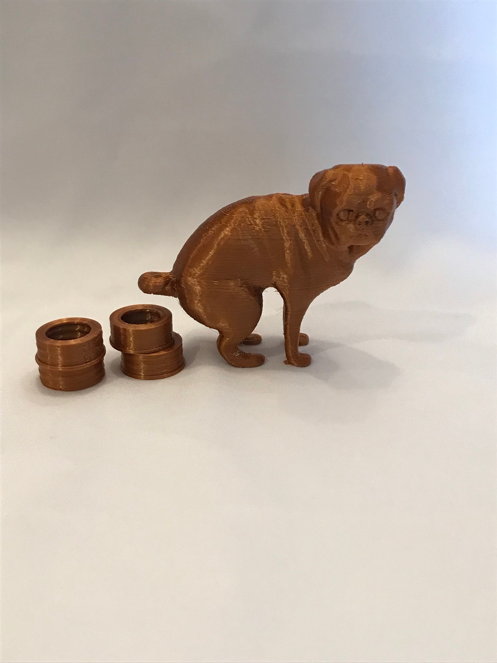 The Pooping Pug Toothpaste Topper / Original Dog Pooping Toothpaste ...