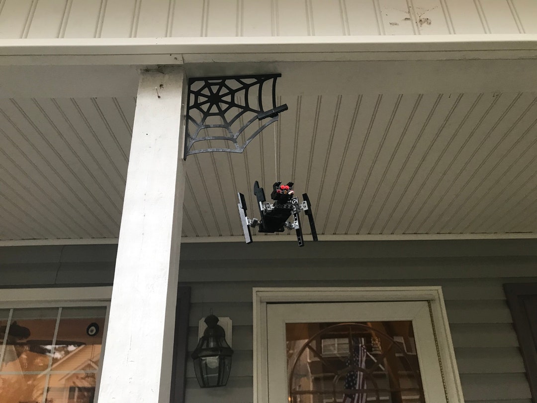 3D Printed Spider Web Halloween Decor // Porch Decor // Corner - Etsy