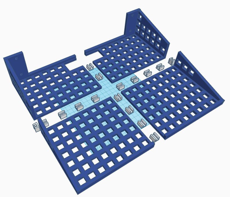 3D Printed Shelf / Wireless Router & Modem Shelf / Electronics - Etsy