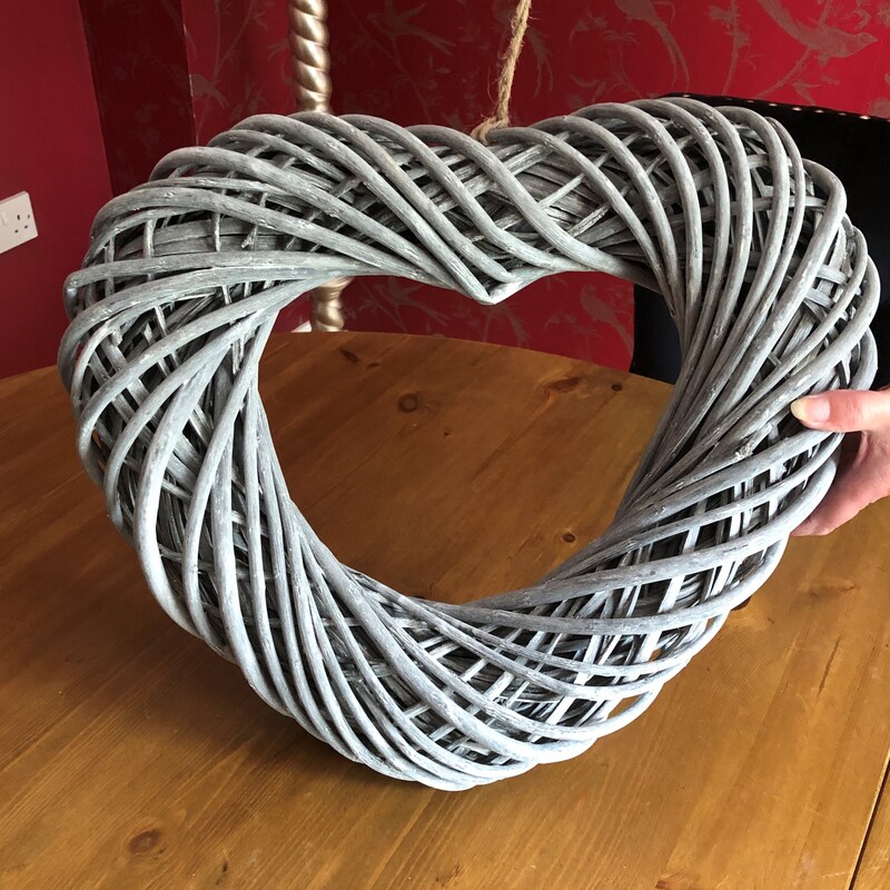 Wicker Heart - Etsy UK