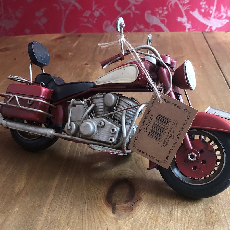 Honda Motorbike Ornament - Etsy UK