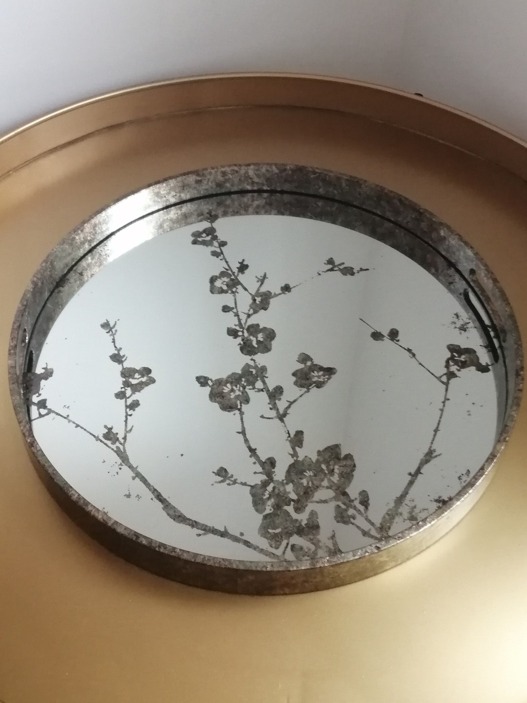 Large Tray Made by Libra. the Most Gorgeous Libra Vienna Antique Gold ...