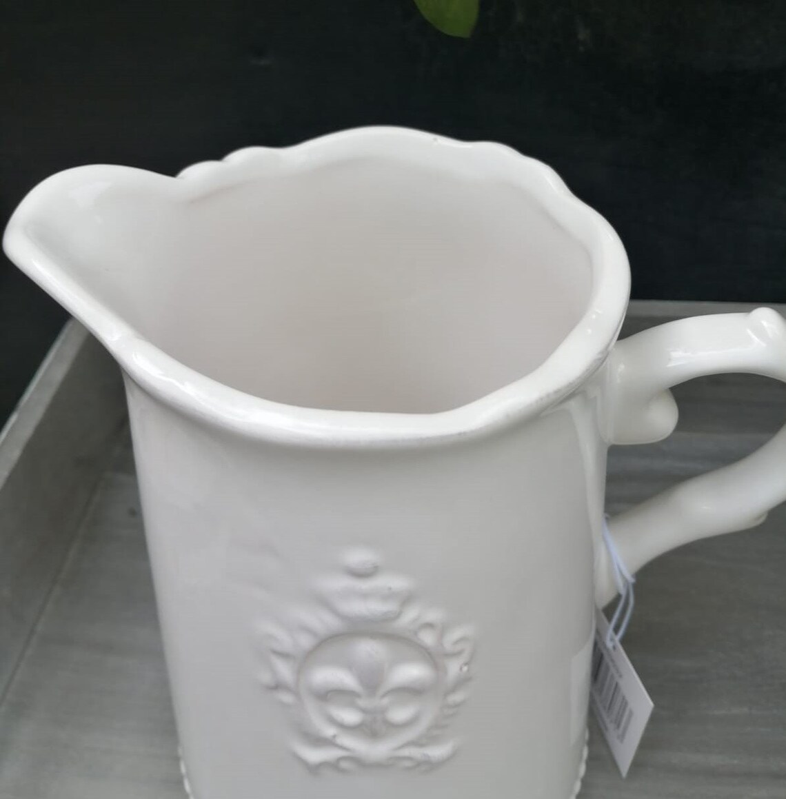 Grey Jug. Gorgeous French Country Style Grey Ceramic Jug - Etsy UK