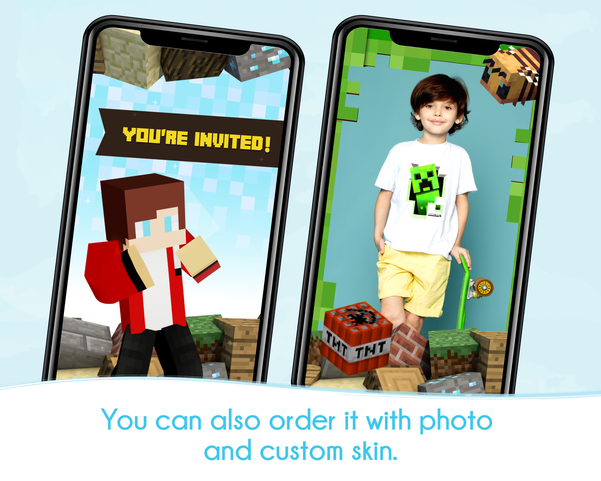 Custom Pixelated Party Invitation, Video Game Theme Birthday Invite - Etsy