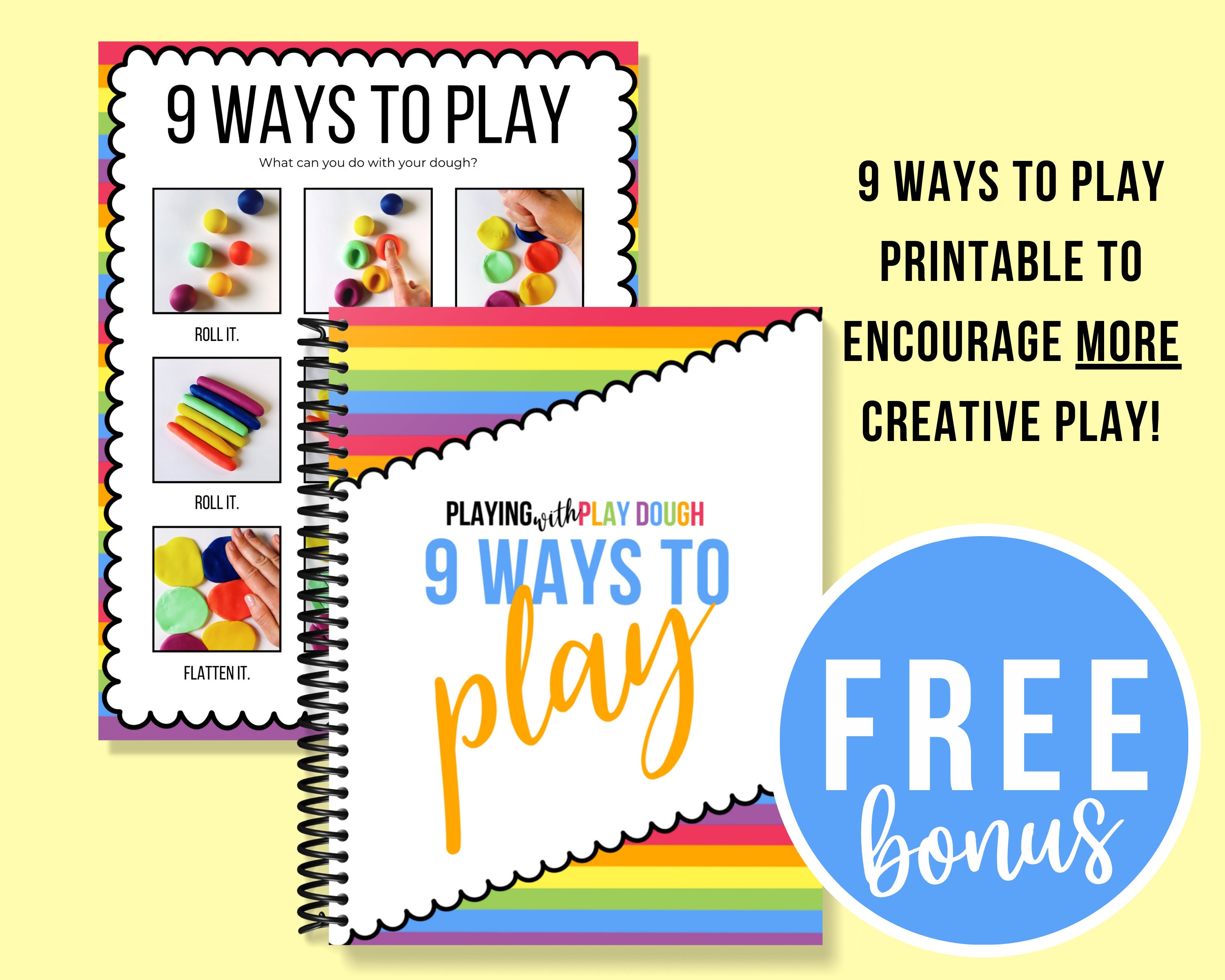 Play Dough Mats Play Doh Activity Mats Playdough Printable Ten Frame ...