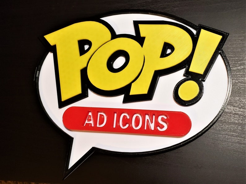 Custom Funko POP Logo Display Sign With Categories - Etsy