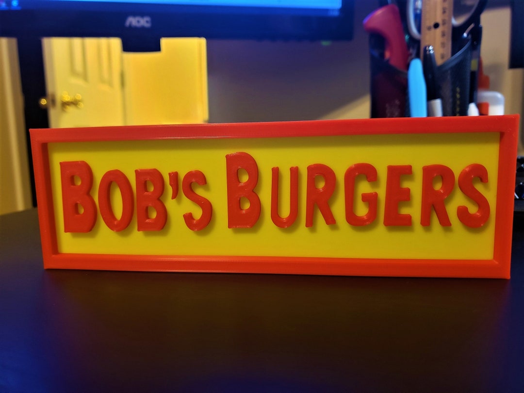 Bob's Burgers Sign for Kitchen, Bedroom, or Game Room - Etsy