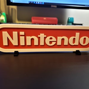 Nintendo Logo Sign - Etsy