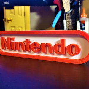 Nintendo Logo Sign - Etsy