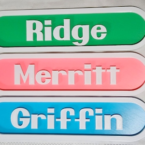 Custom Nintendo Style Name Sign/nameplate - Etsy