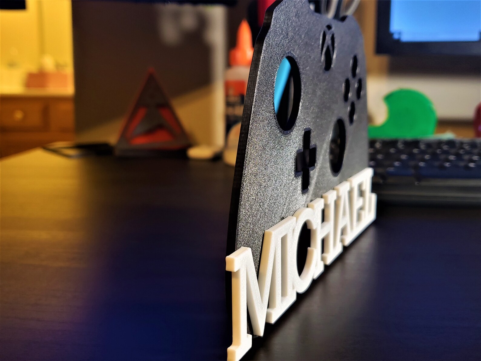 Custom Game Controller Name Plate - Etsy