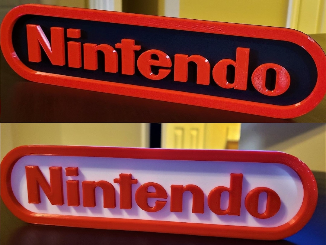 Nintendo Logo Sign - Etsy