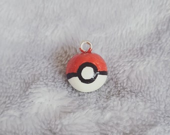 Pokeball Charm | Etsy