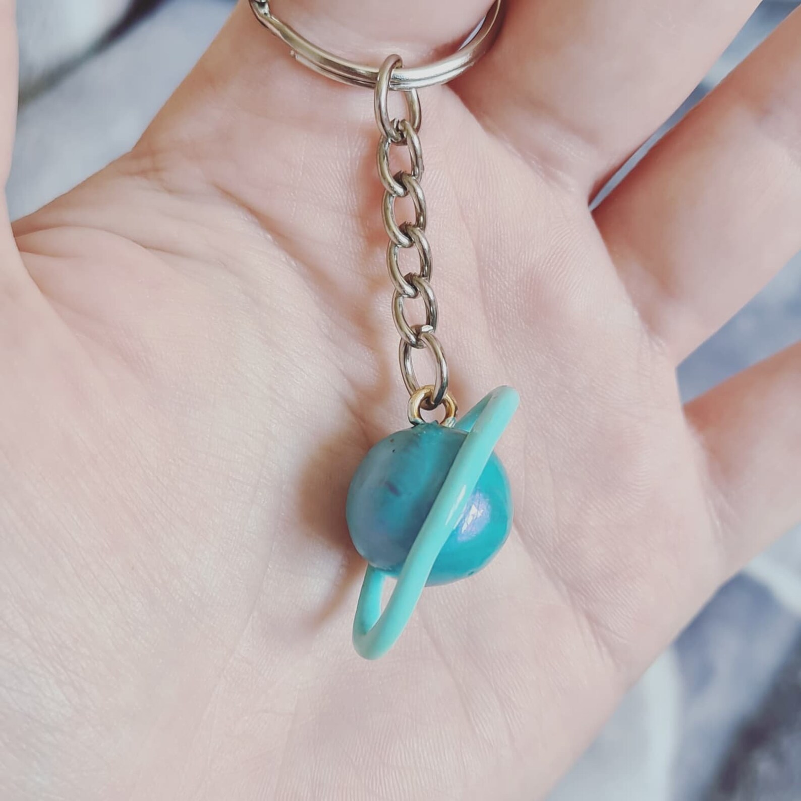 Solar System Keychain | Etsy