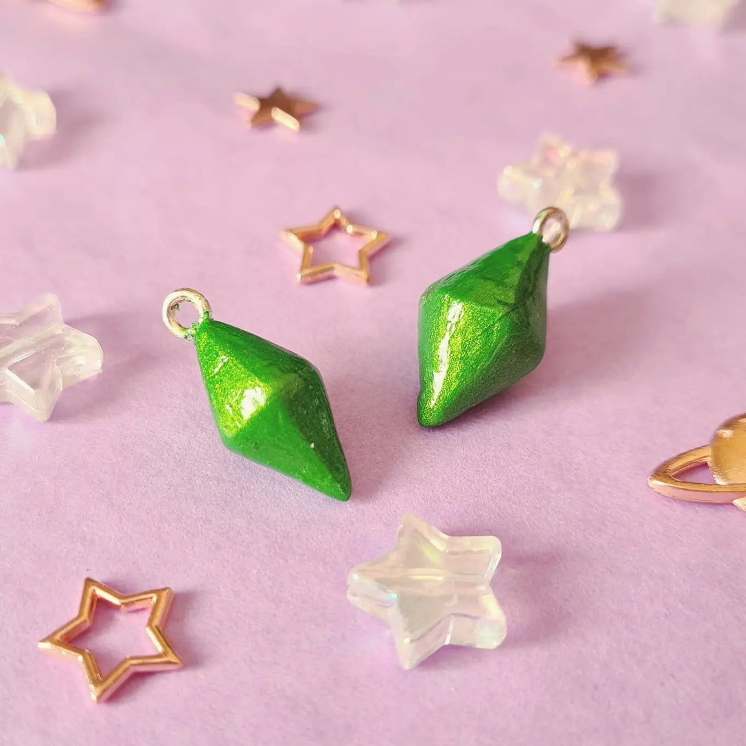 Sims Plumbob Charm - Etsy