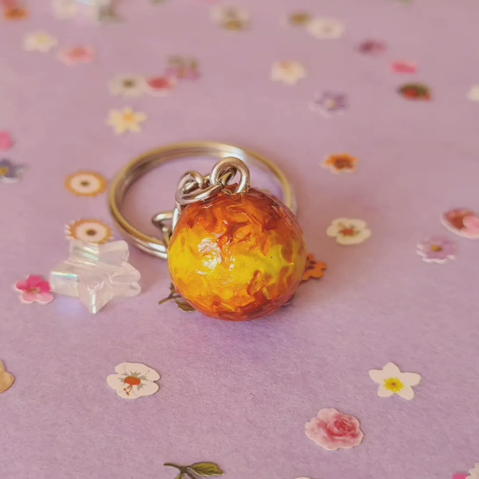 Solar System Keychain - Etsy