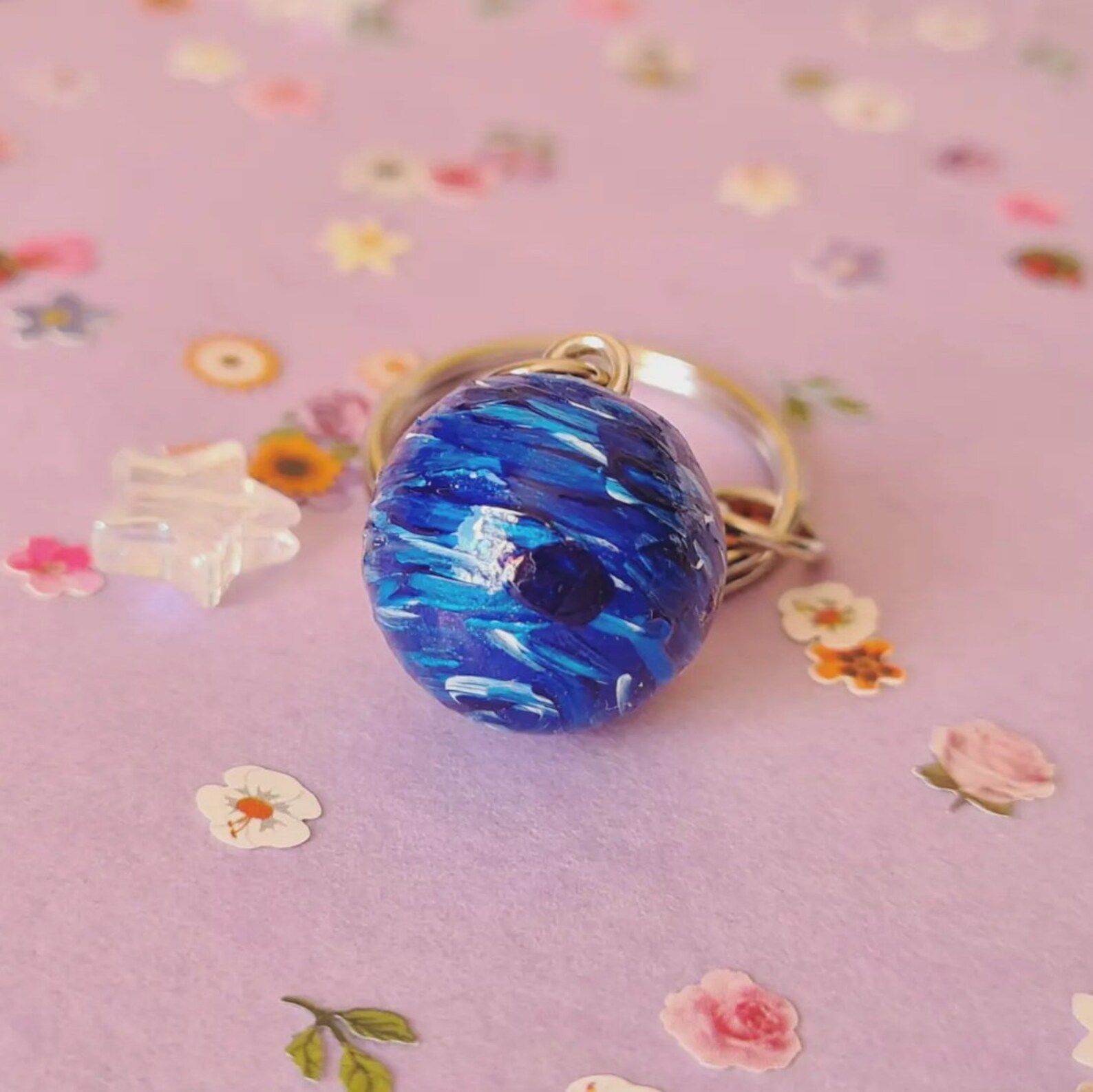 Solar System Keychain - Etsy UK