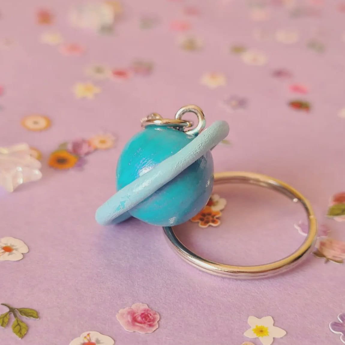 Solar System Keychain - Etsy UK