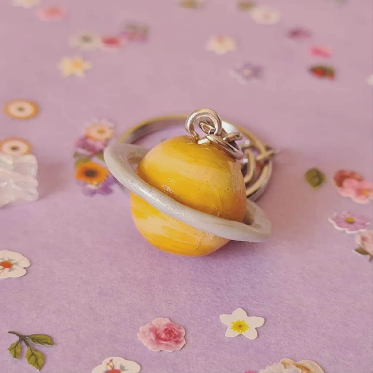 Solar System Keychain - Etsy UK