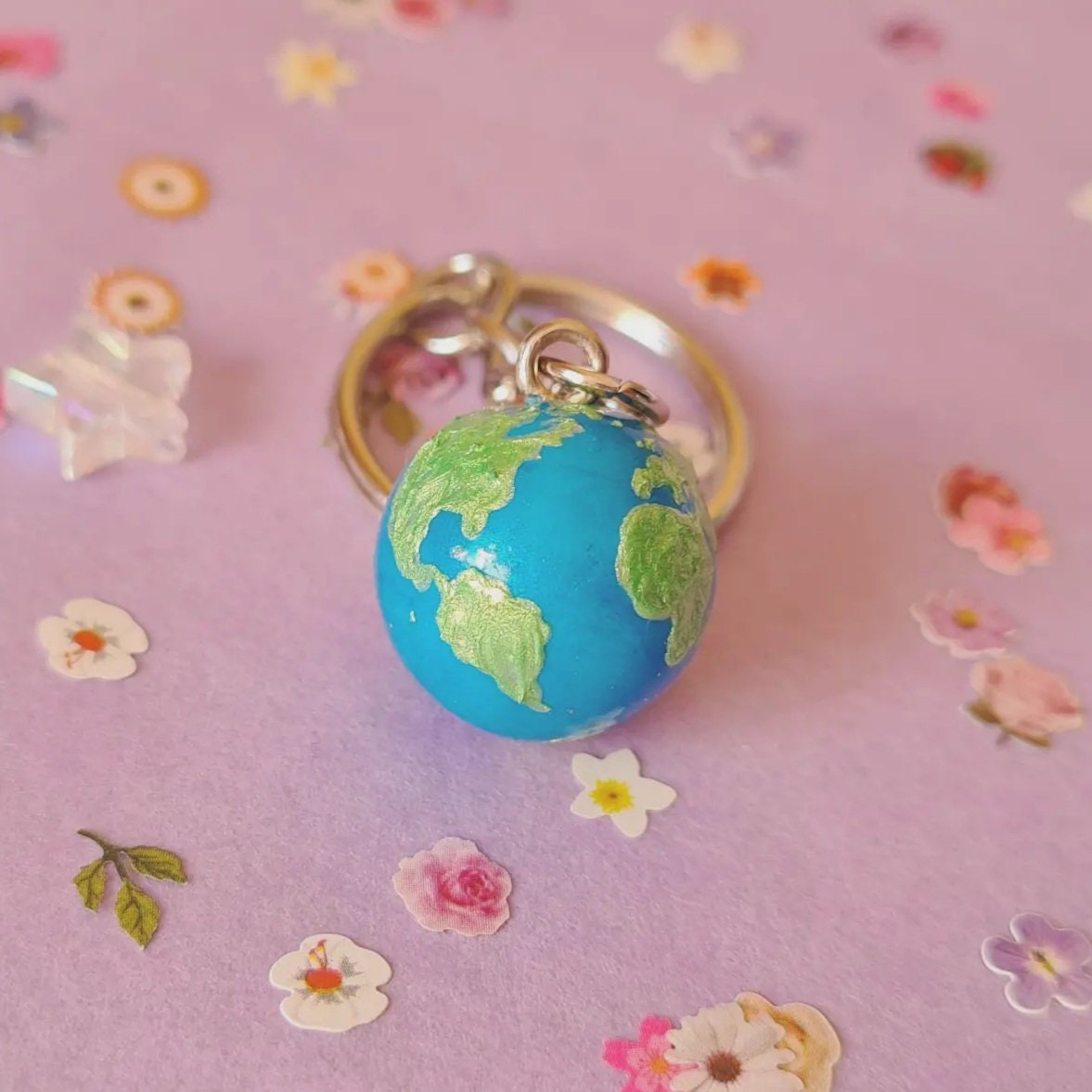 Solar System Keychain - Etsy UK