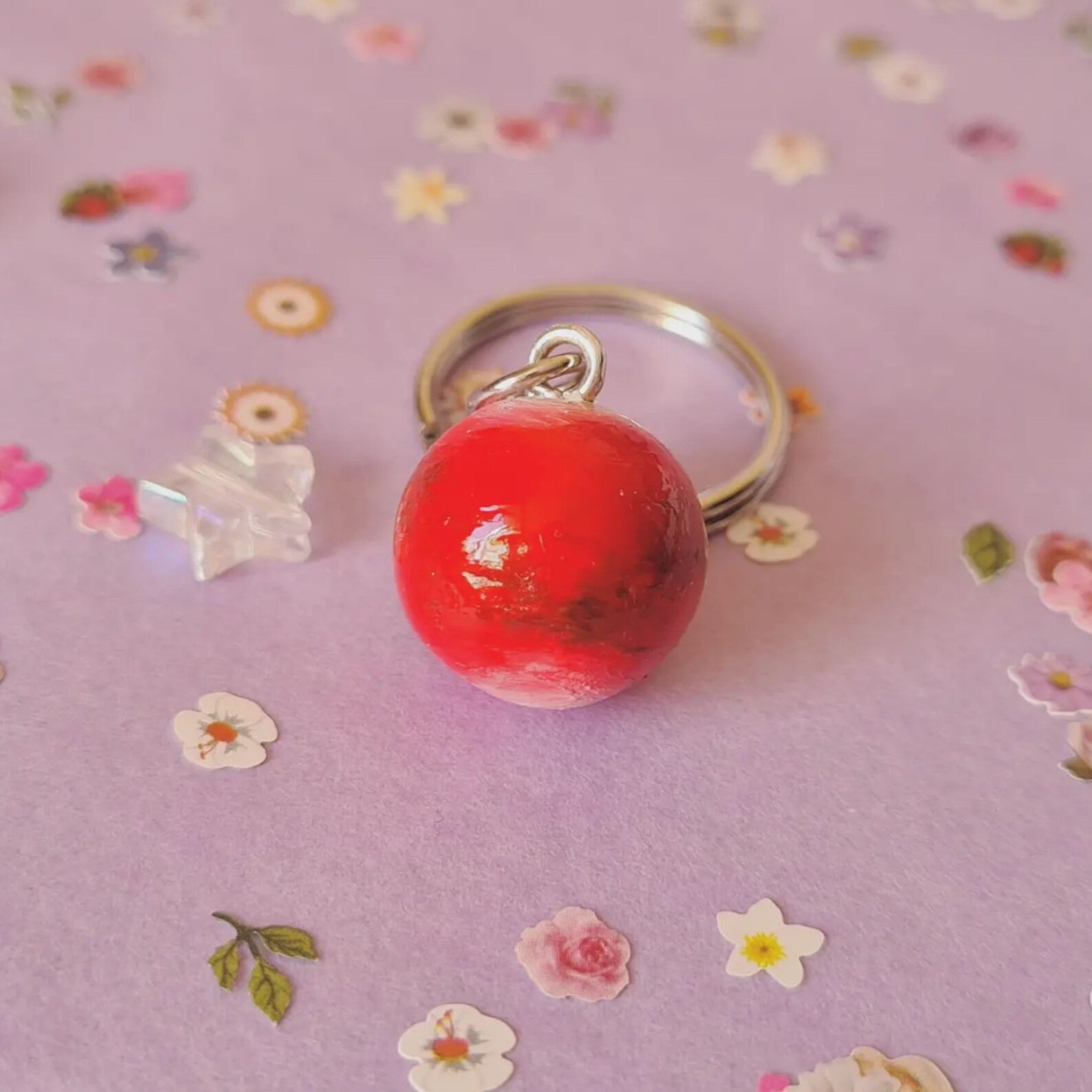 Solar System Keychain - Etsy