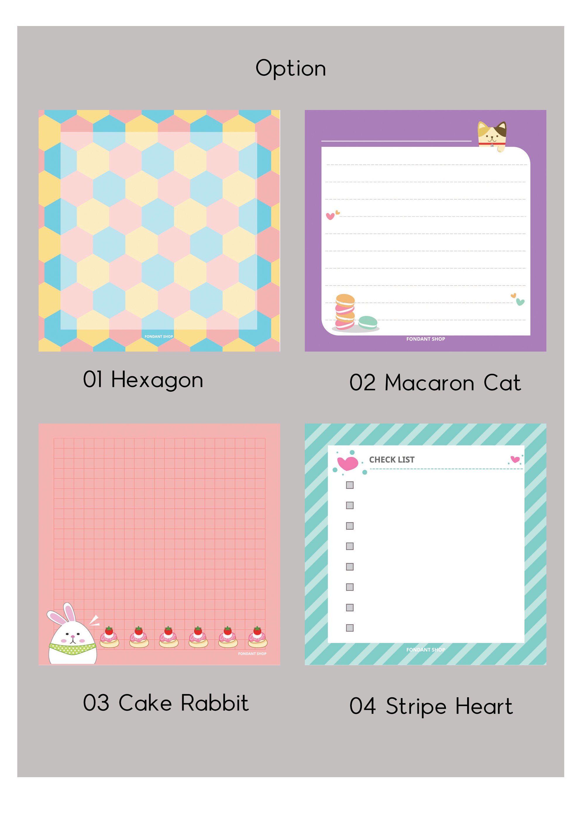 Small Cute Notepad/ Simple Craft Paper/ Notes /Reminder | Etsy