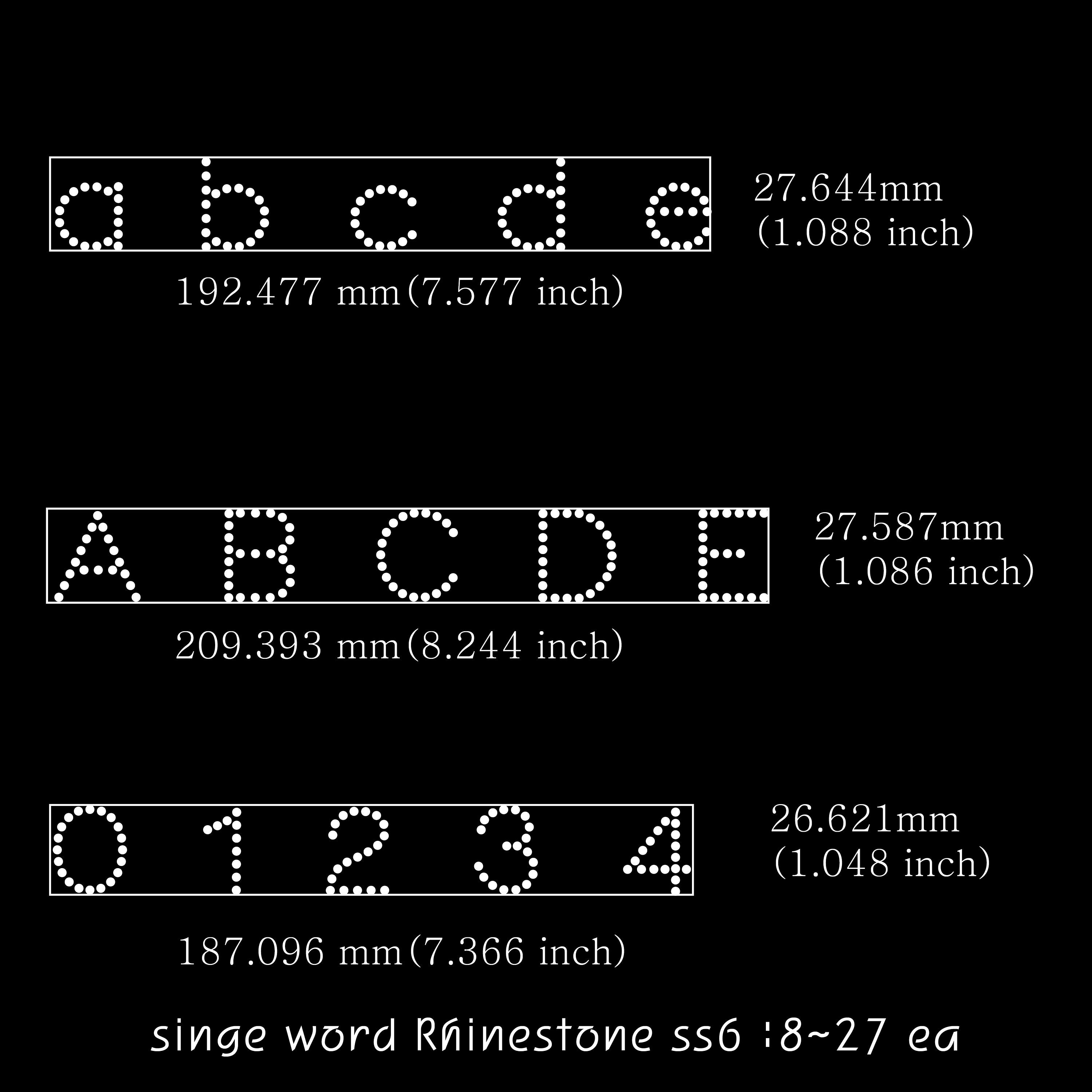 Simple Small Alphabet Download, Rhinestone Templates Ss6, Svg, Png, Dxf ...