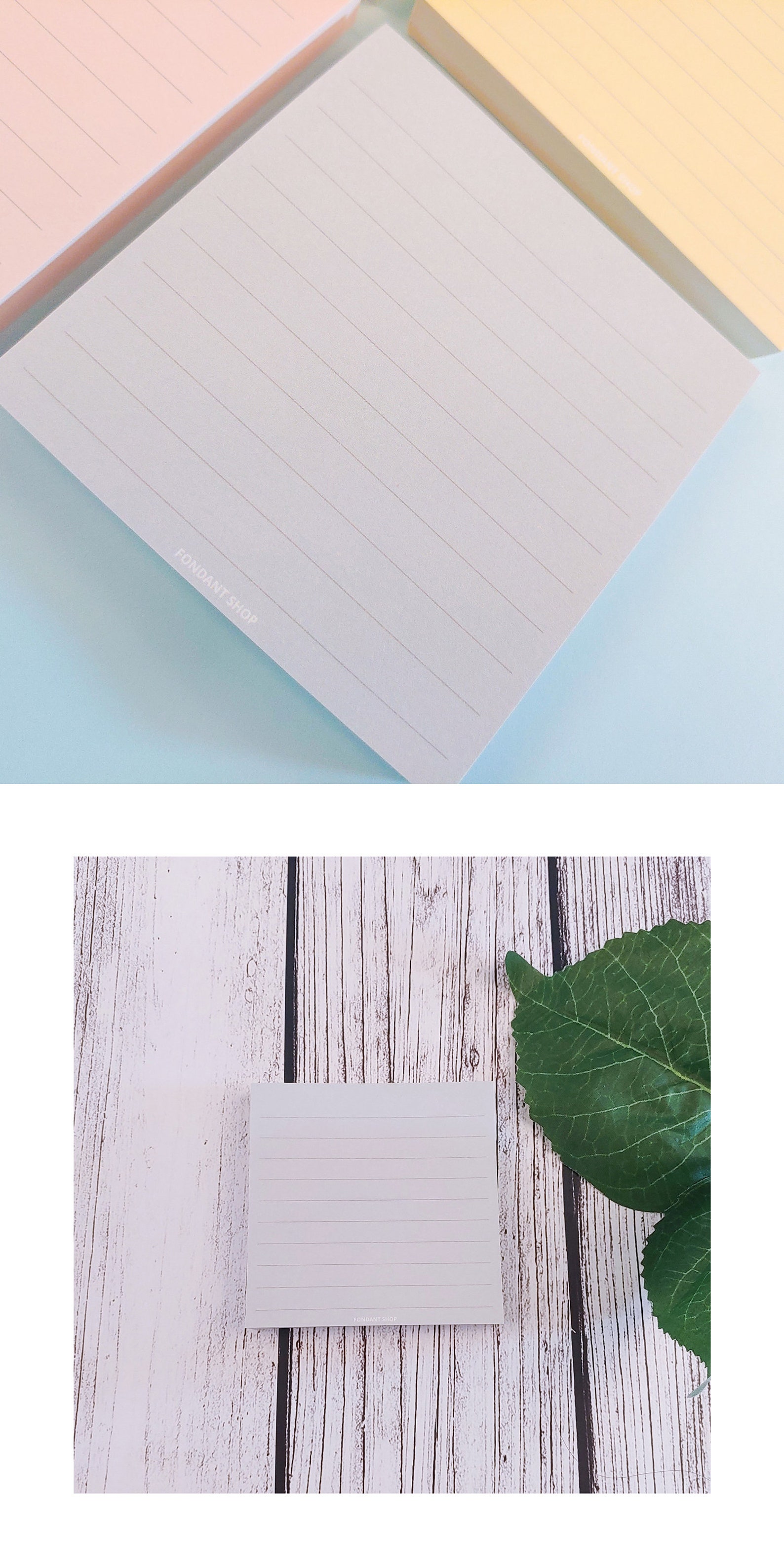 Plain Notepad/ Simple Craft Paper/ Writing Paper /Reminder | Etsy