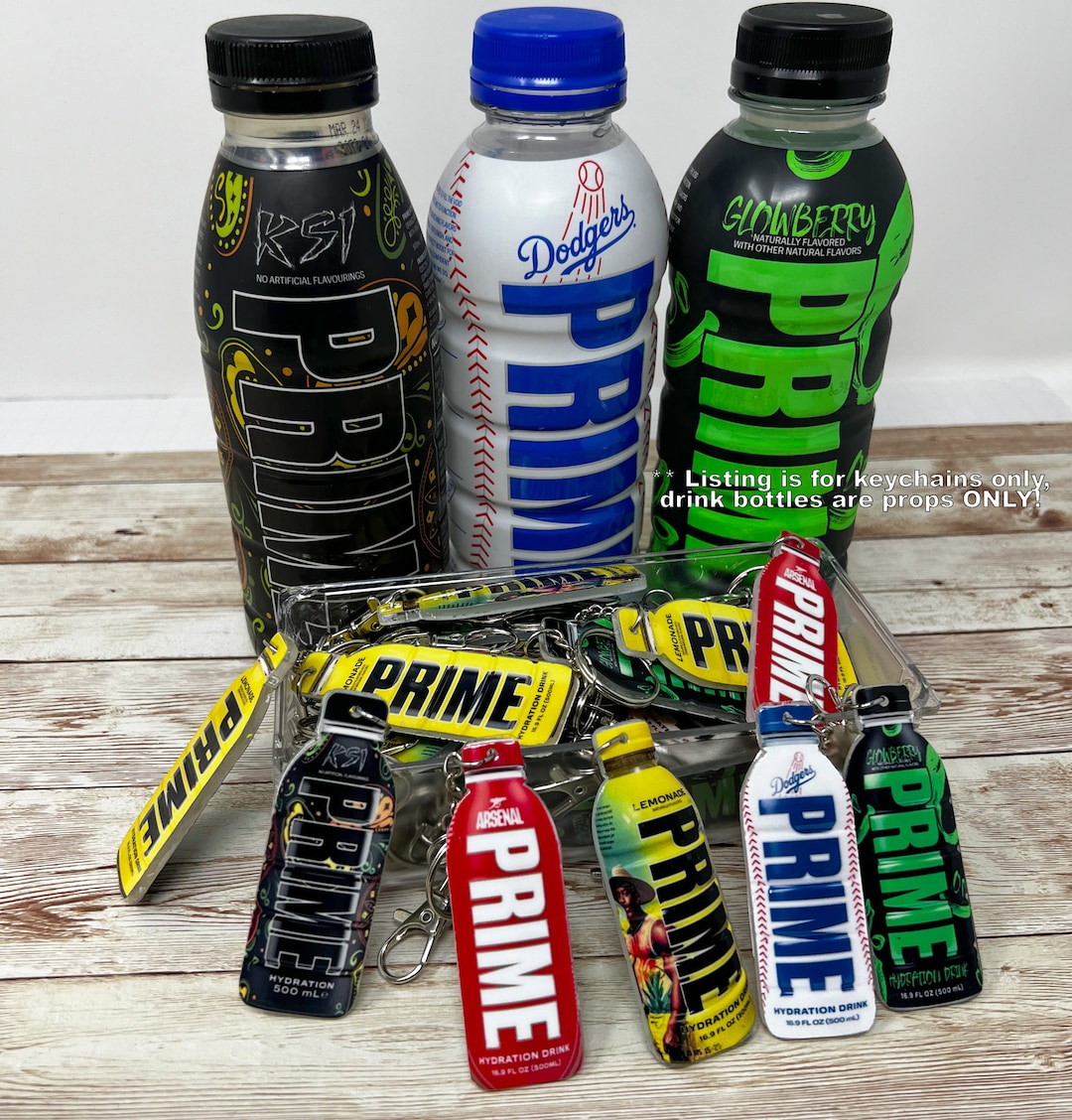 Prime Keychain | Backpack Clip | Bottle Shape Keychains | Birthday ...
