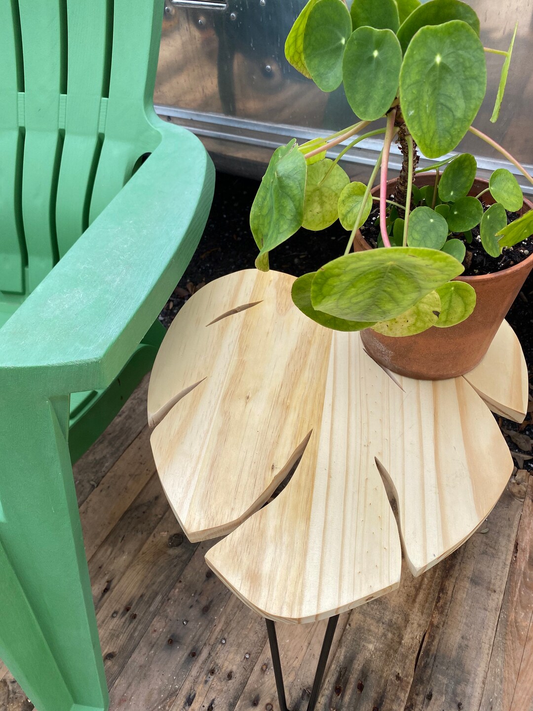 Monstera Leaf Table - Etsy Canada
