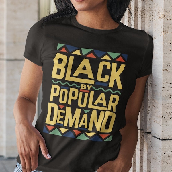 Black by Popular Demand Shirt - Etsy