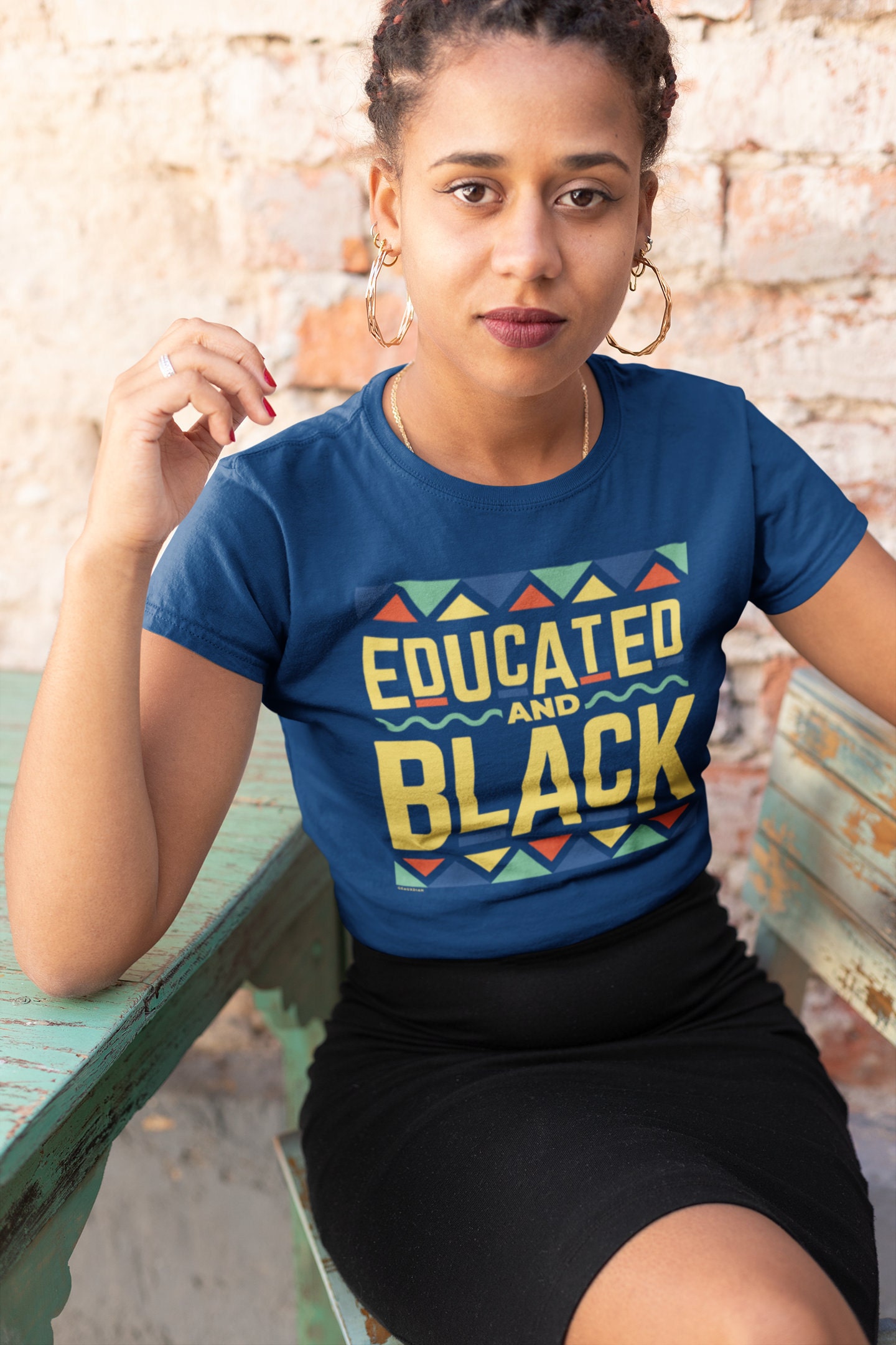 Educated and Black Tee Shirt | Black Queen - Black King - Melanin Shirt ...