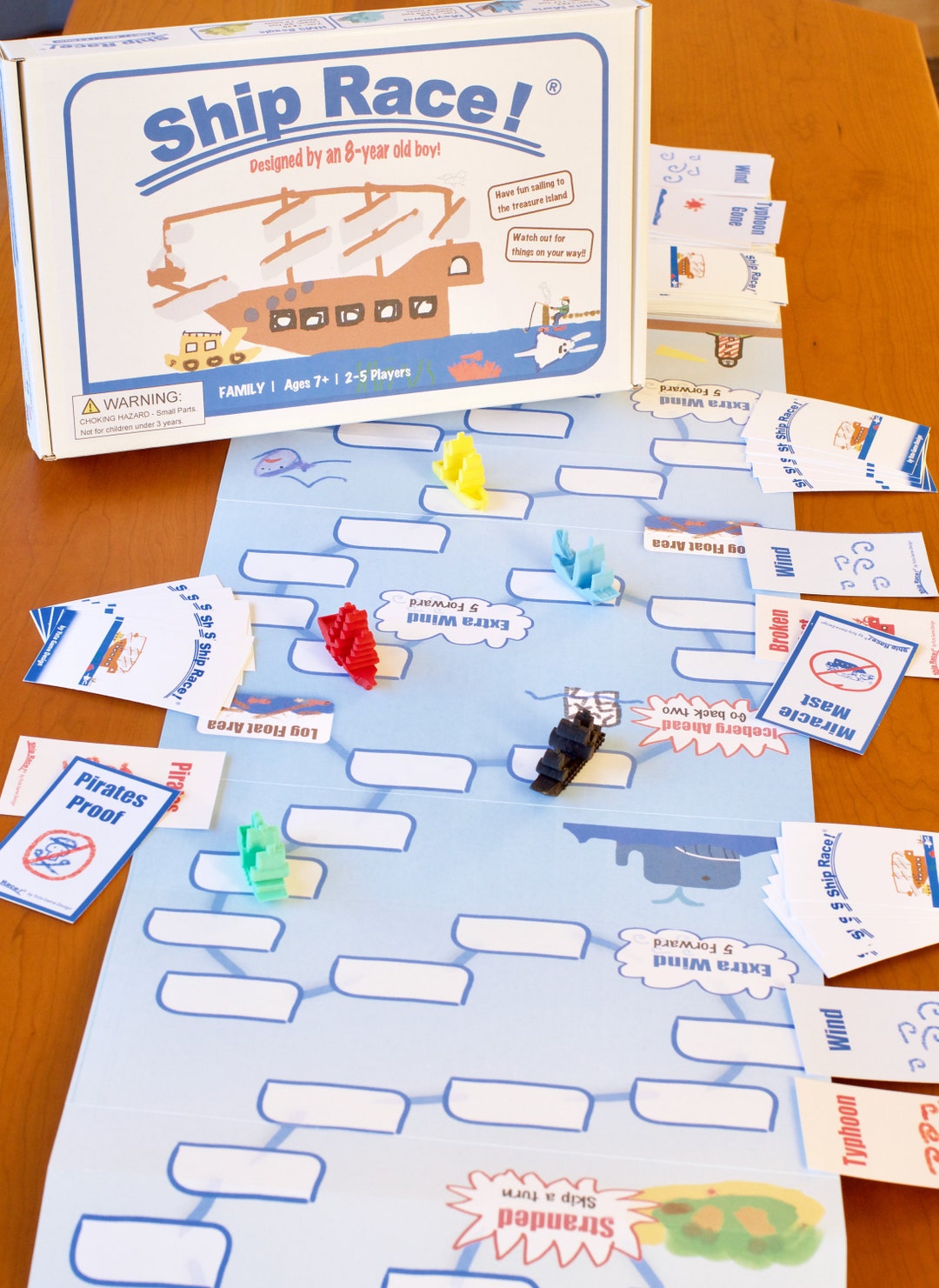 Shiprace! DELUXE - the Card Board Game | Family Game | Children's Games ...