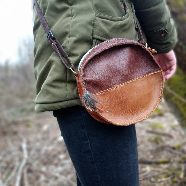 Leather Satchel Women Fantasy - Etsy