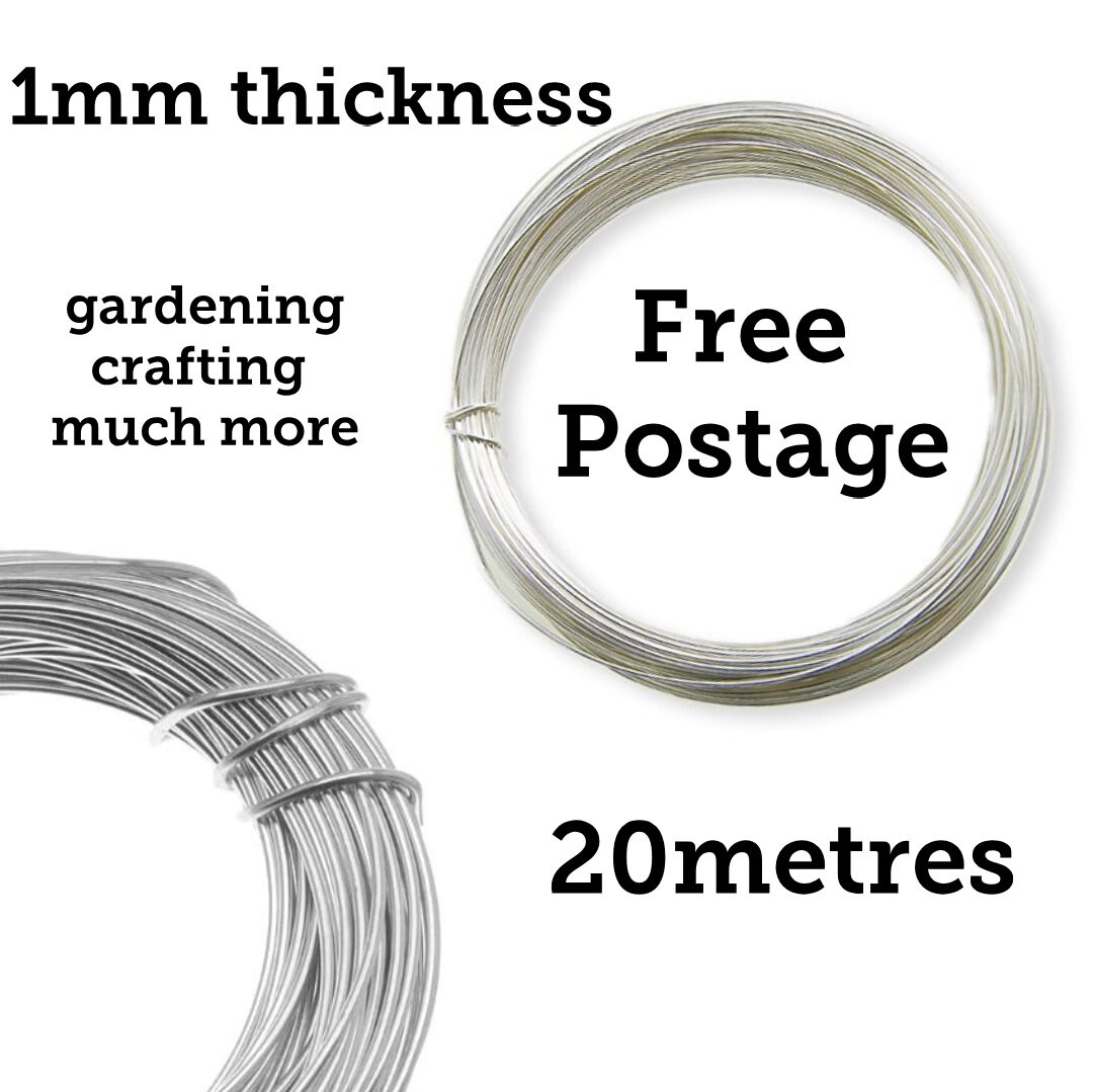 Craft Wire Jewelry Making Wire Thick Tough Bendable Tiara Making Wire ...