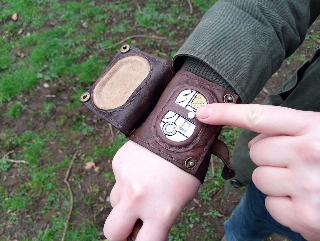 Captain Jacks Time Vortex Manipulator Cosplay Genuine Leather Hand Made ...