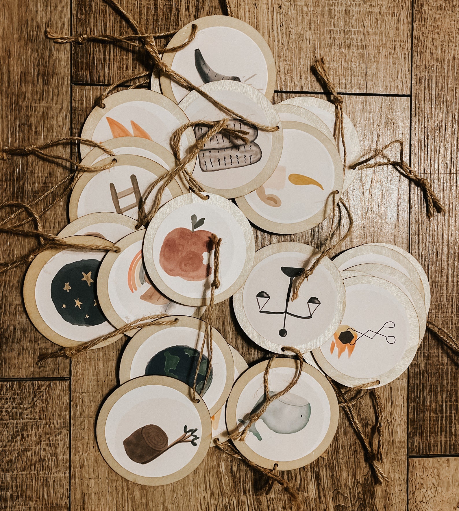 Jesse Tree Day by Day Advent - Etsy