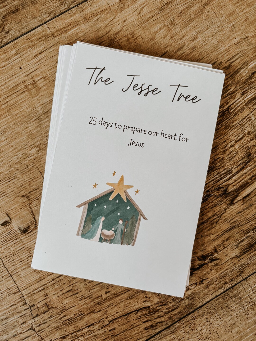 Jesse Tree Day by Day Advent Cards - Etsy