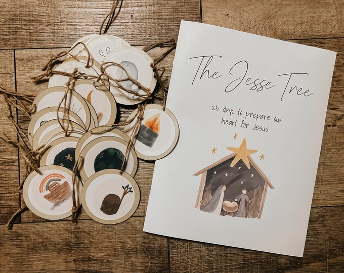Jesse Tree Day by Day Advent - Etsy